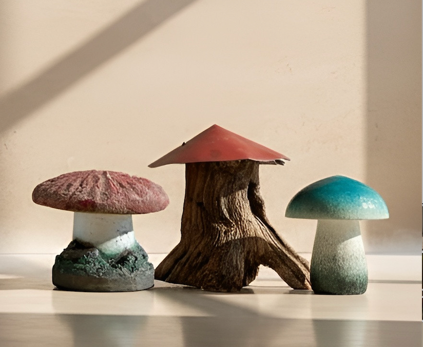 Mushroom Decor & Sculptural Objects – Hommes & Gardens – Hommes + Gardens