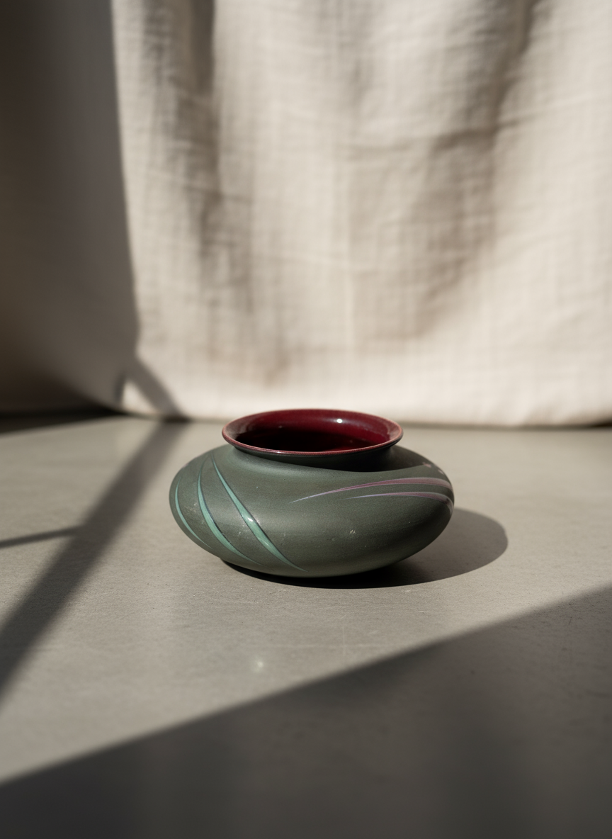 Michael Cho Studio Art Pottery Vase – Handcrafted Signed Ceramic Vesse ...
